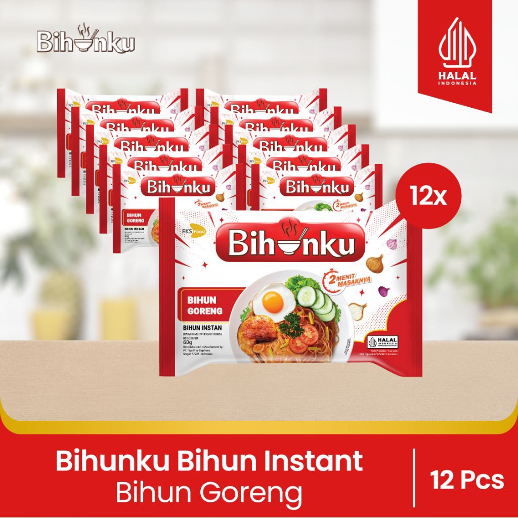 Jual Paket Bundling - Bihunku Instant - Goreng - 60gr - 12pcs | Shopee ...