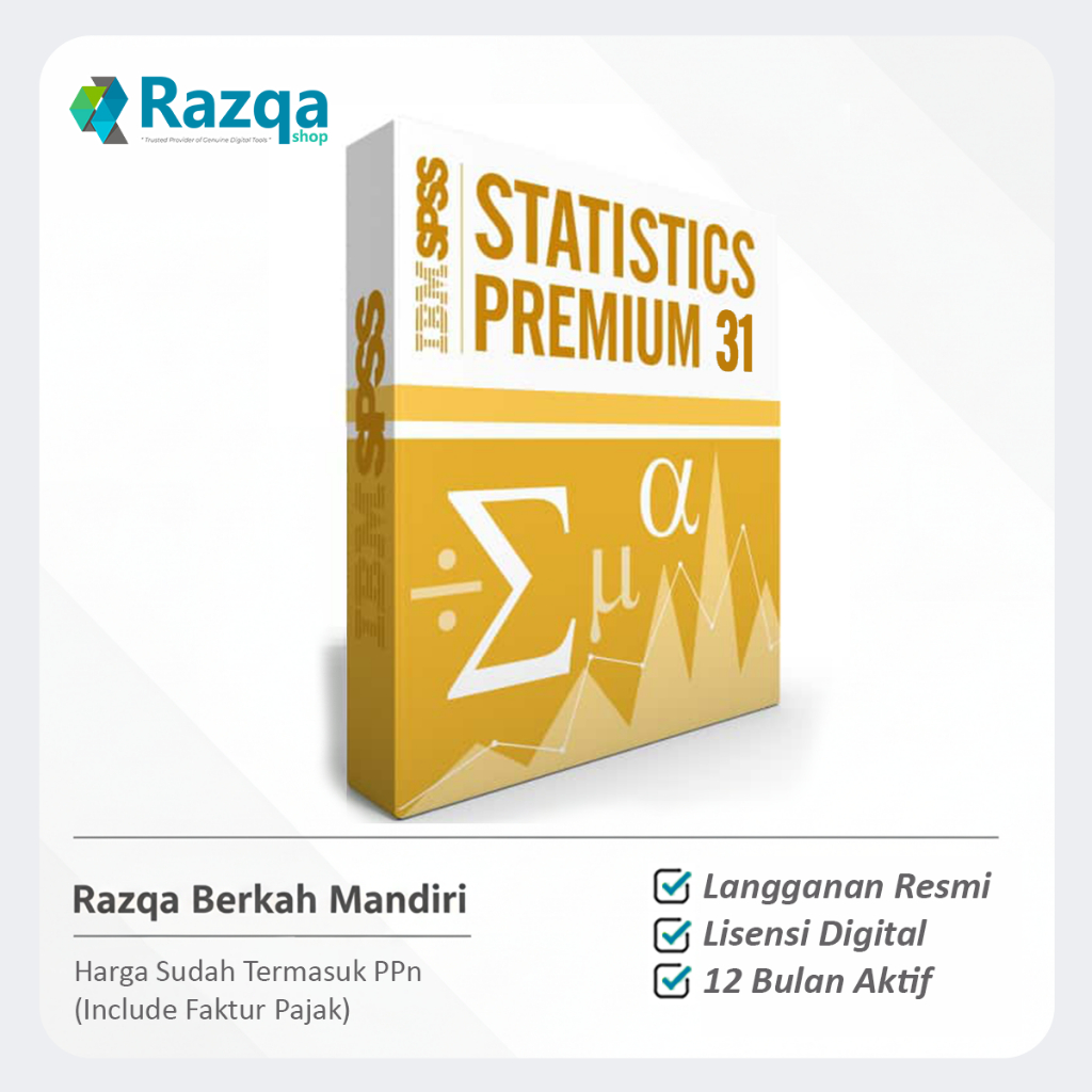 Jual IBM SPSS STATISTICS 31 GRAND PACK PREMIUM 1 Tahun | Shopee Indonesia