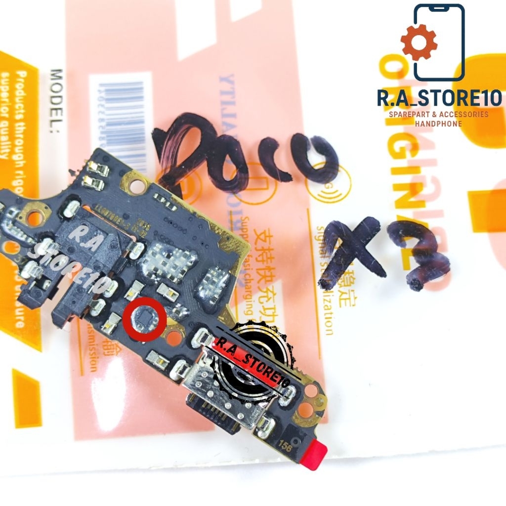 Jual PAPAN CHARGER + IC Xia P0C0 X3 / X3 NFC / X3 PRO ORIGINAL CON T/C ...