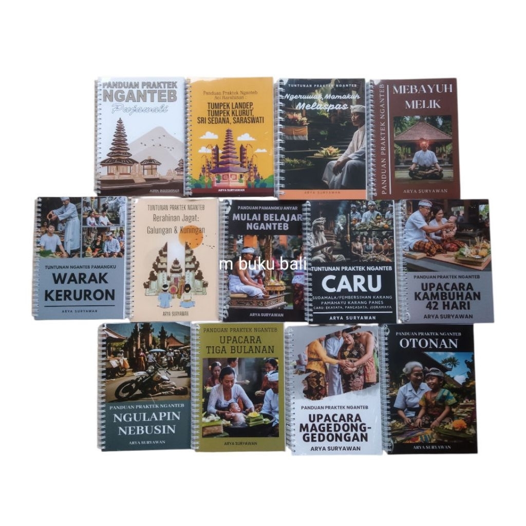 Jual Buku Panduan Praktek Nganteb Pujawali Tumpek Landep Klurut ...