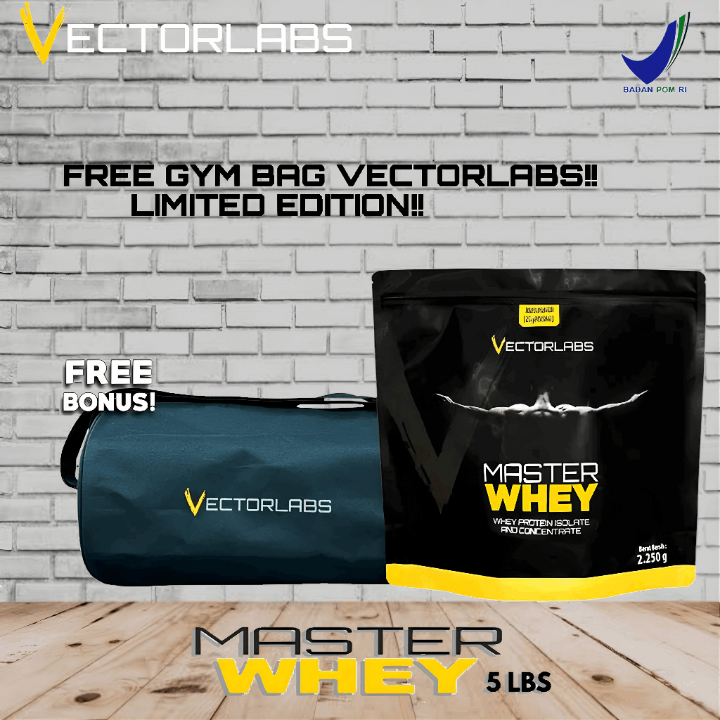 Jual Vectorlabs Master Whey Protein 5 lbs Suplemen Fitness Whey Protein ...