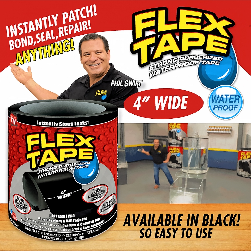 Jual FLEX TAPE Lakban Isolasi Talang Pipa Tambal Perekat Atap Genteng ...