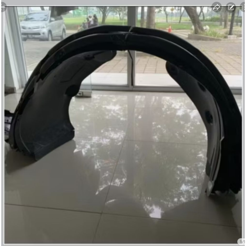 Jual LINER FENDER FRONT RH DEPAN KANAN HYUNDAI ALL NEW SANTAFE DM ...