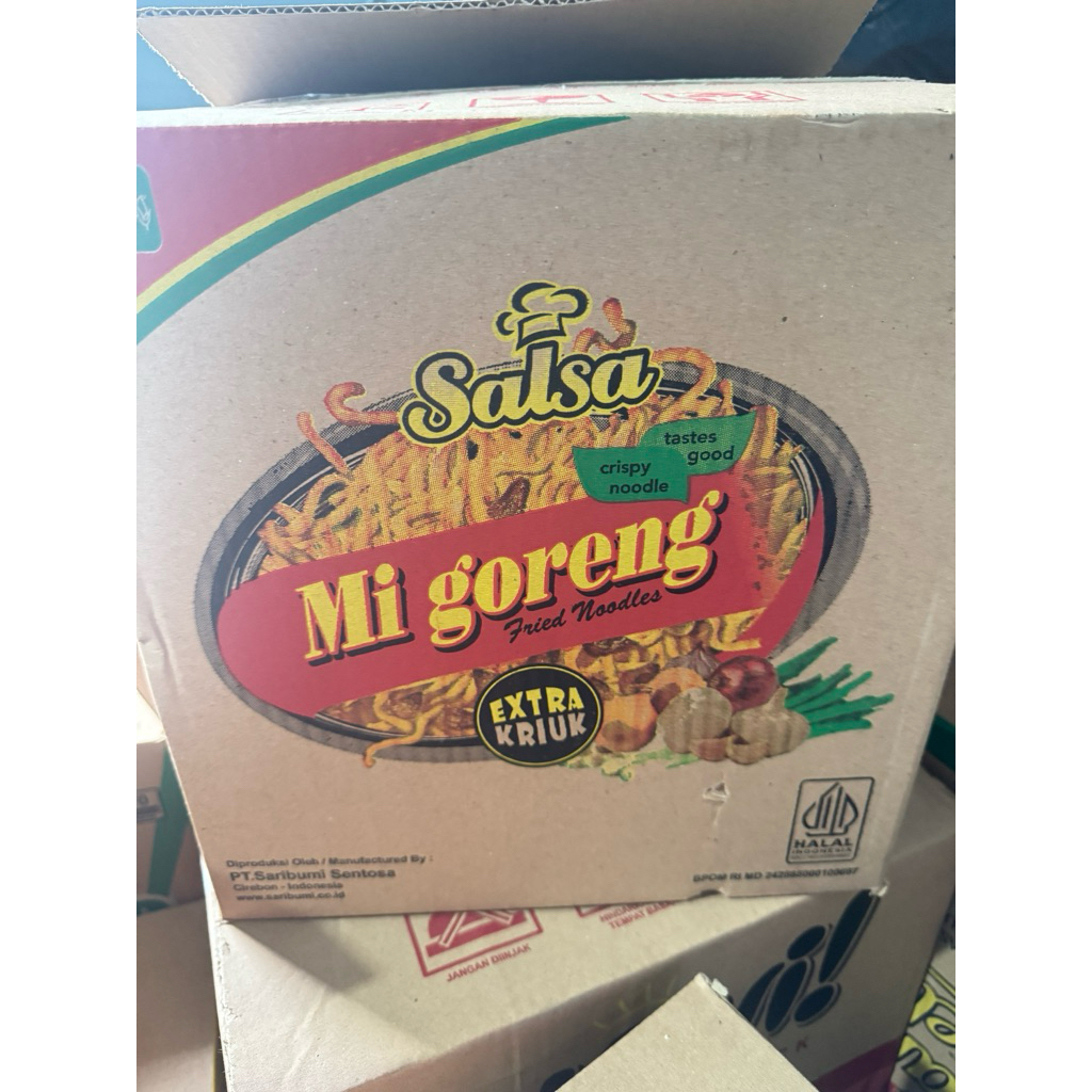 Jual Mie goreng salsa satu kardus - ISI 12X10psc Jajanan jadul murah ...