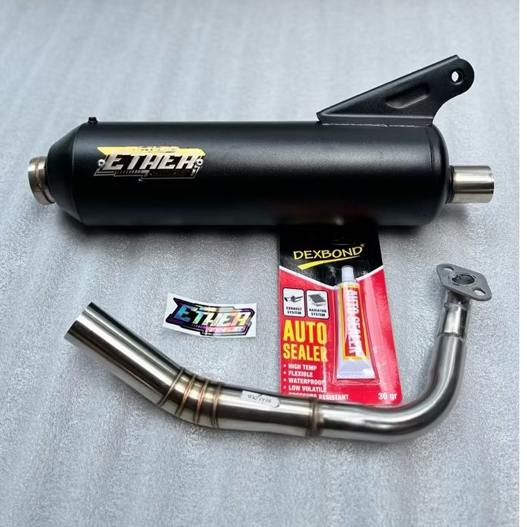 Jual KNALPOT STANDAR RACING ETHER EXHAUST TIPE E2 LUSTER MODE ORIGINAL ...
