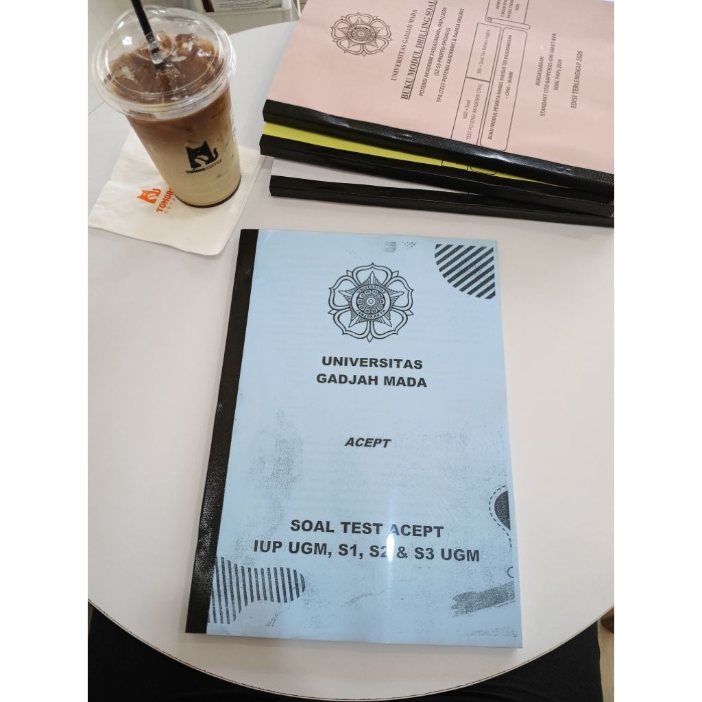 Jual Kumpulan Soal Acept UGM Buat Tes IUP UGM S1 S2 S3 Preloved dari ...
