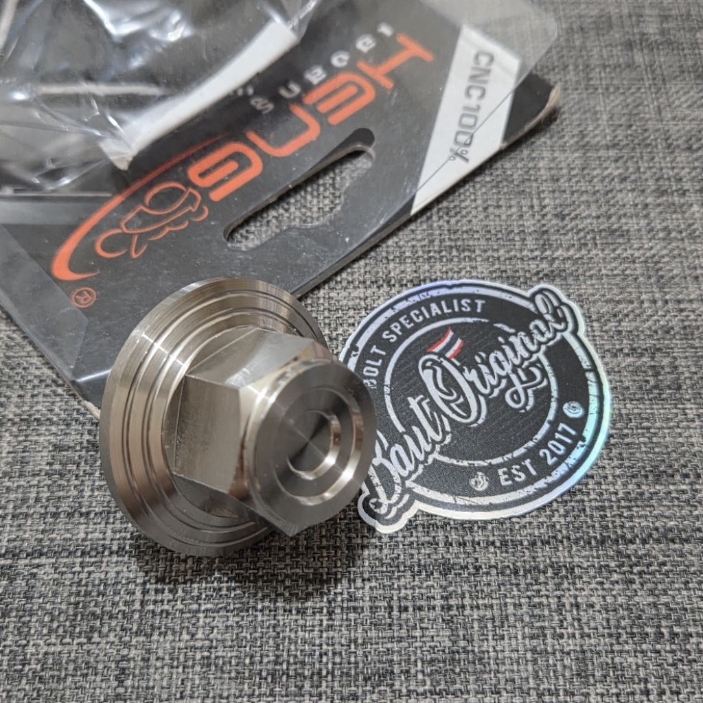 Jual baut probolt segitiga comstir ninja rr zx silver original heng ...