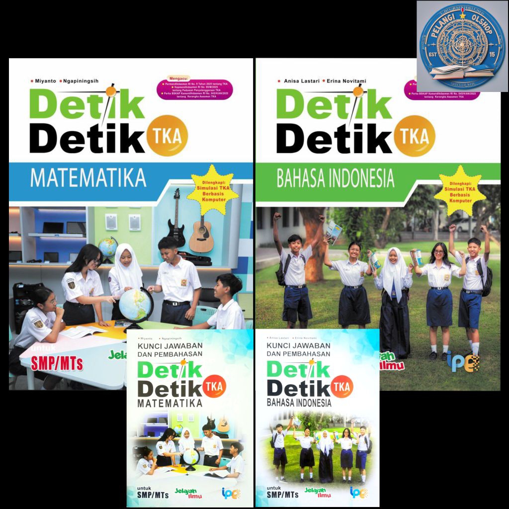 Jual INTAN PARIWARA EDUKASI Detik Detik TKA (Tes Kemampuan Akademik ...