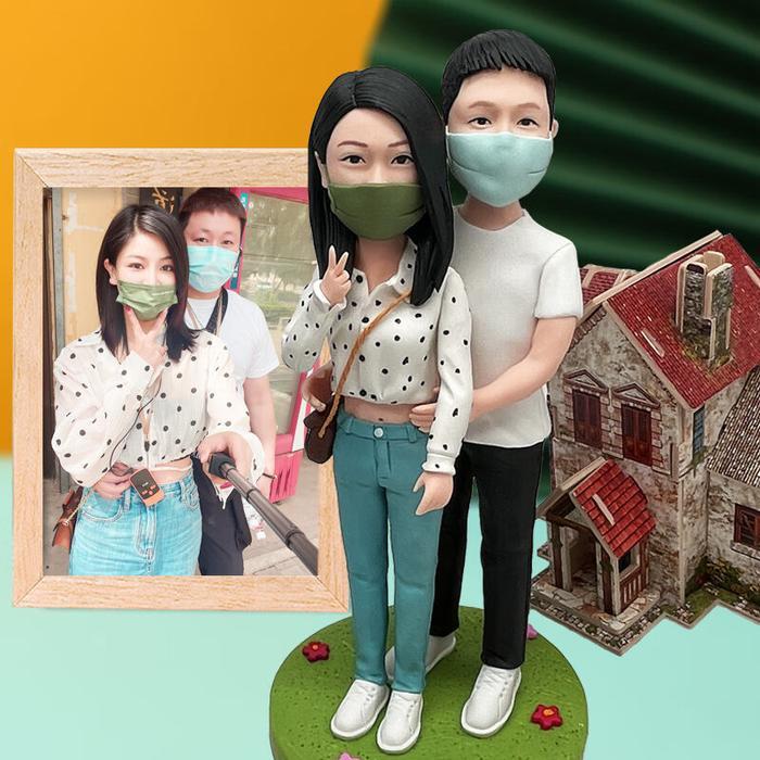 Jual FIGURE 15 CM KUSTOM CLAY KARIKATUR 3D PATUNG MIINIATUR | Shopee ...