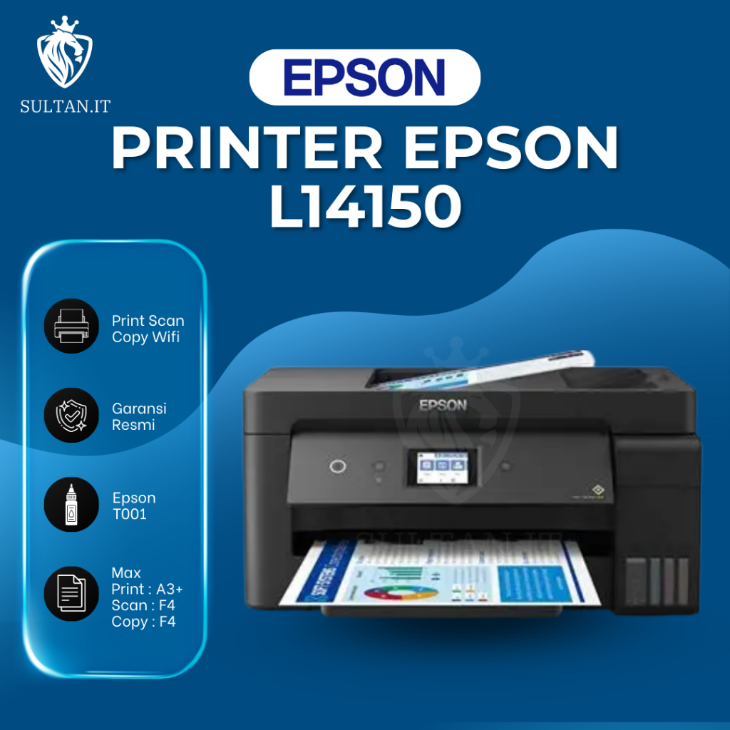 Jual Printer Epson EcoTank L14150 A3+ Wi-Fi Duplex Wide-Format All-in ...