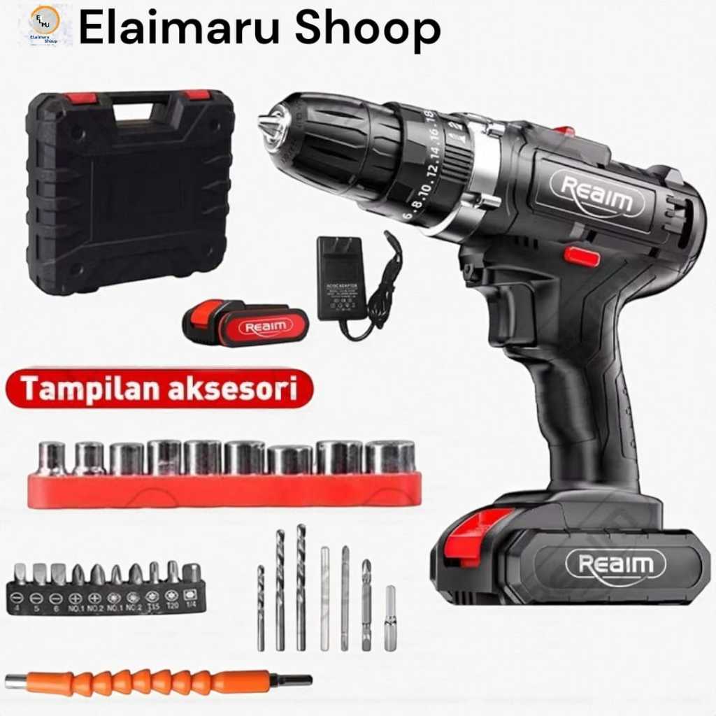 Jual Mesin Bor 299V Baterai Bor Bor Impact listrik Cordless Electric ...