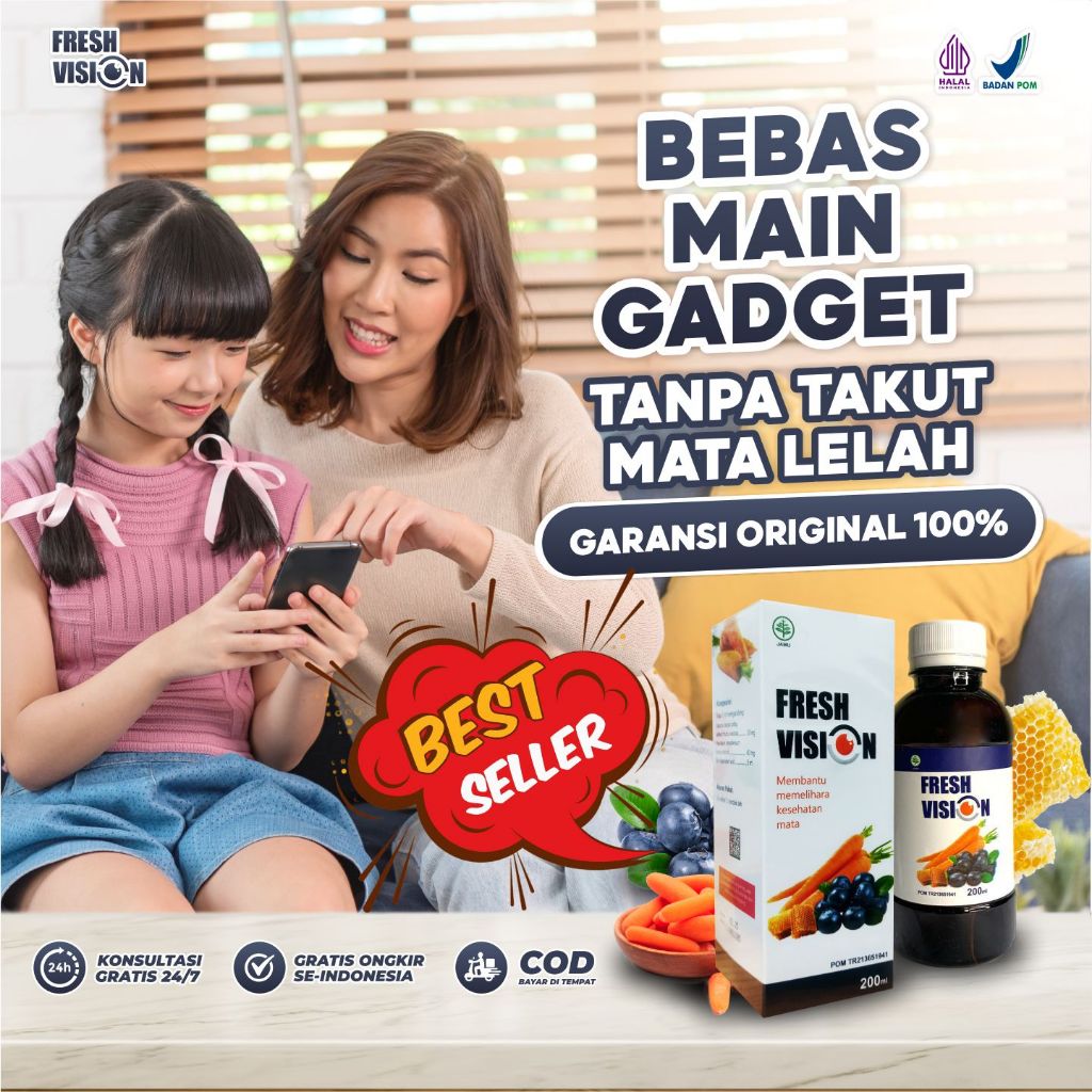 Jual Fresh Vision Madu Solusi Untuk Mata Sakit Mata Pegal Mata Berair ...