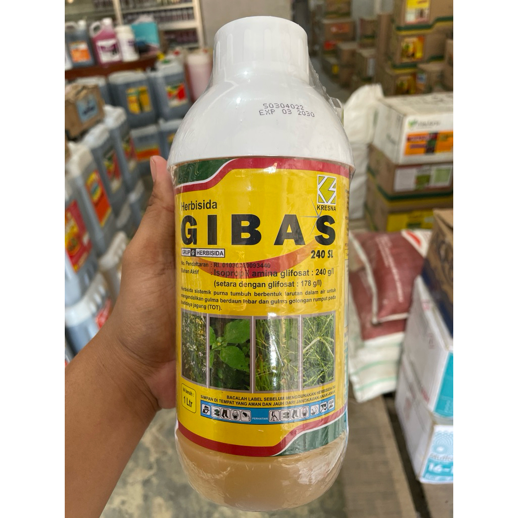 Jual Gibas 240 SL 1 Liter / Herbisida Sistemik | Shopee Indonesia
