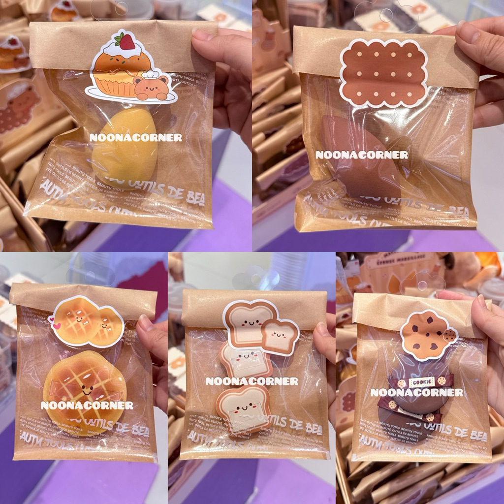 Jual Miniso Bakery‼️ Beauty Sponge / Makeup Puff Pastry Collections (1 ...