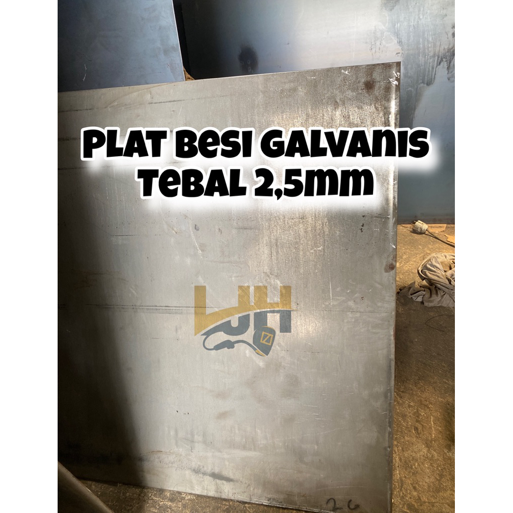 Jual Plat besi galvanis tebal 2,5mm. ukuran tersedia mulai 10x10cm ...