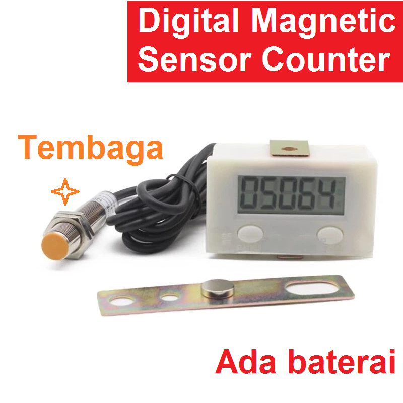 Jual Digital Electronic Digital Counter Sensor Frekuensi LCD Punch ...