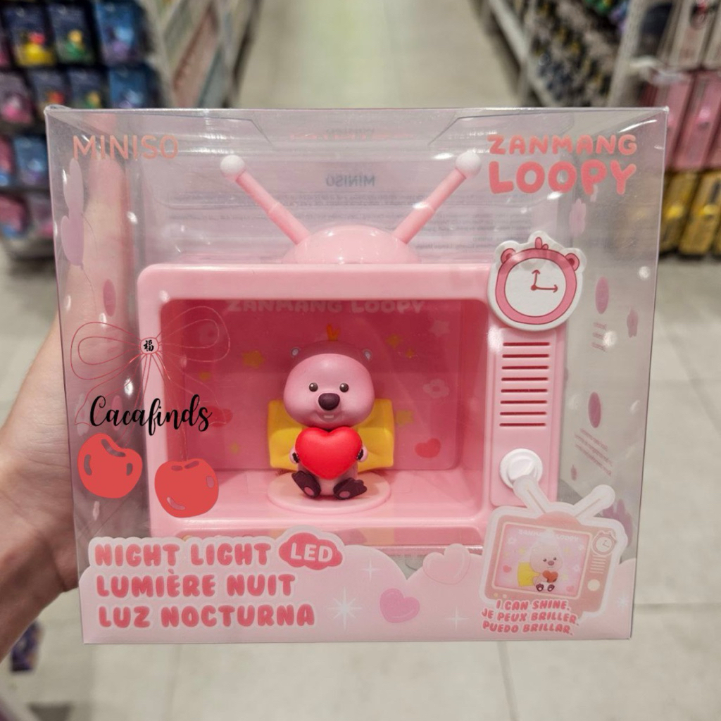 Jual MINISO x Loopy‼️LED Night Light / Lampu Tidur Zanmang Loopy ...