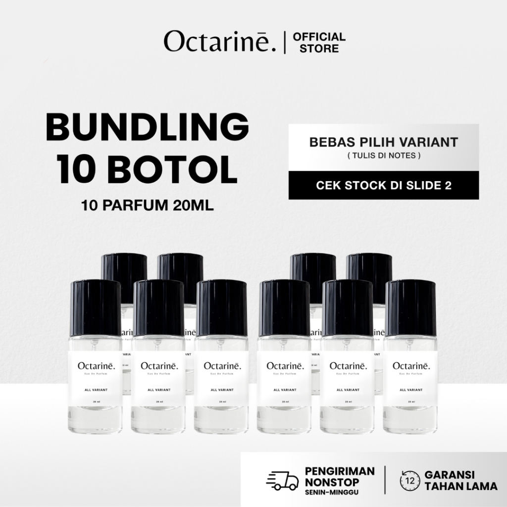 Jual Octarine - Bundling 10 Botol Parfum 20ml Bebas Pilih Variant | Shopee Indonesia
