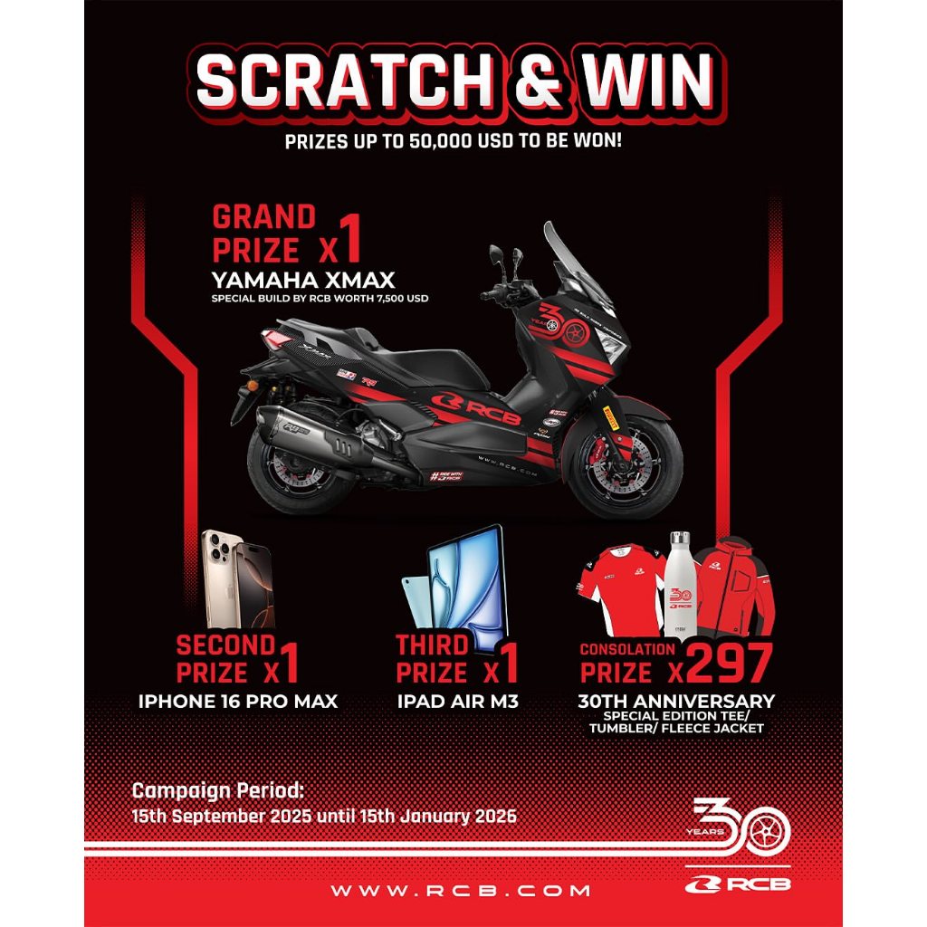 Jual Shockbreaker RCB Flow Pro 30th Anniversary Edition Mio 305mm Vario ...