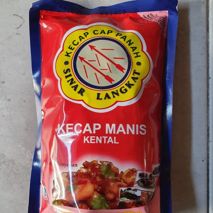 Jual Kecap Manis 600 ml refill isi ulang cap panah sinar langkat ...