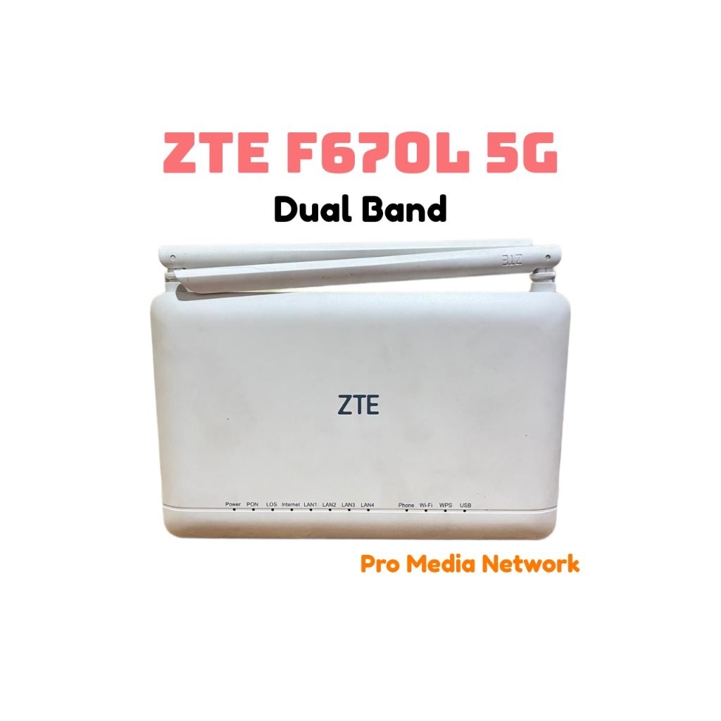 Jual ZTE F670L Modem Router Ont Dualband Gpon Port Biru Access Wifi ...