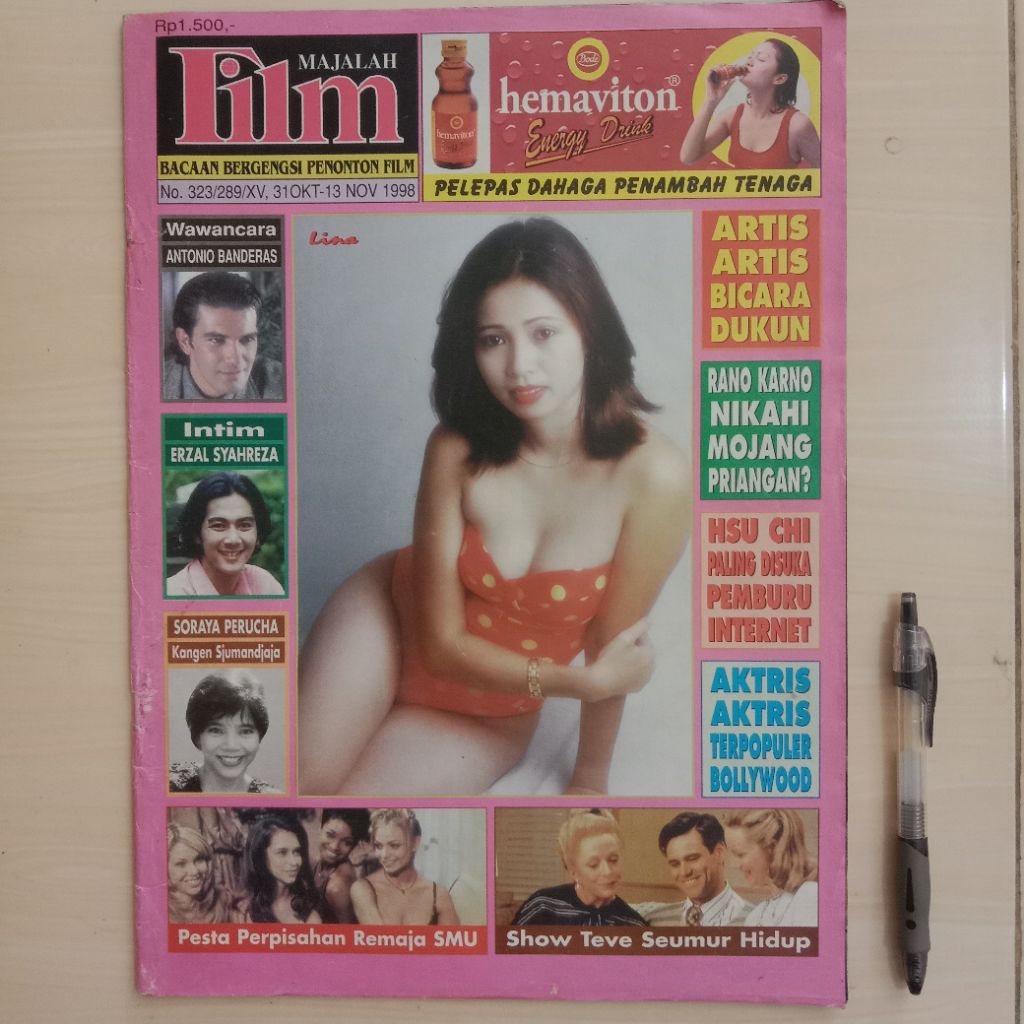 Jual MAJALAH FILM TAHUN 1998 - Majalah Jadul Bekas Murah Original - B1 | Shopee Indonesia