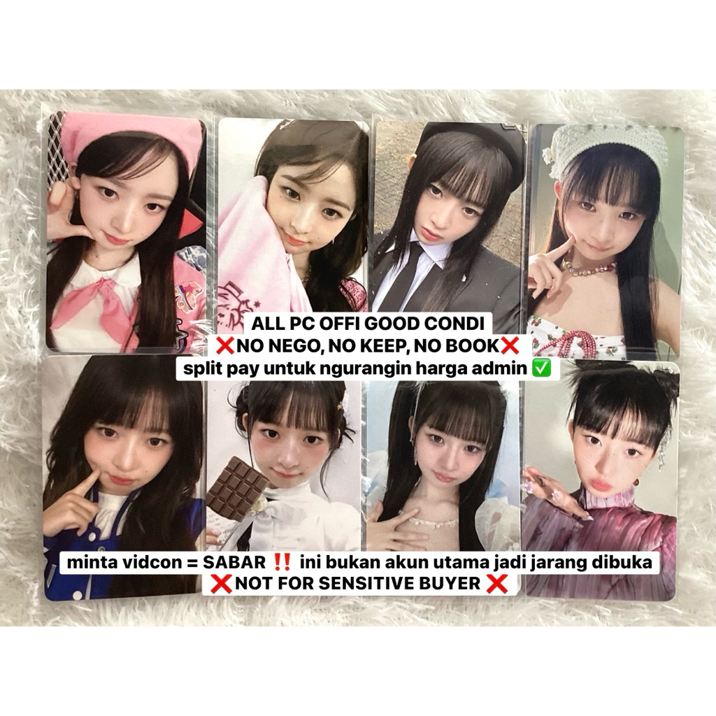 Jual IVE Rei Official Photocard PC empathy switch scout | Shopee Indonesia
