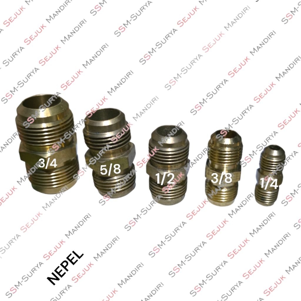 Jual Nut Nepel Pipa Ac Nepel Sambungan Pipa Ac | Shopee Indonesia