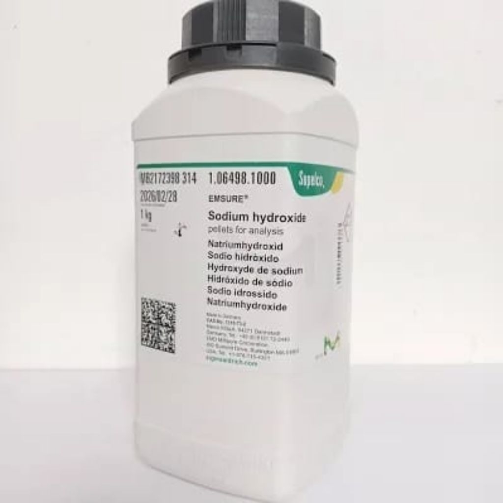 Jual Bahan Kimia PA Naoh Sodium Hydroxide Pellet -Natrium Hidroksida ...