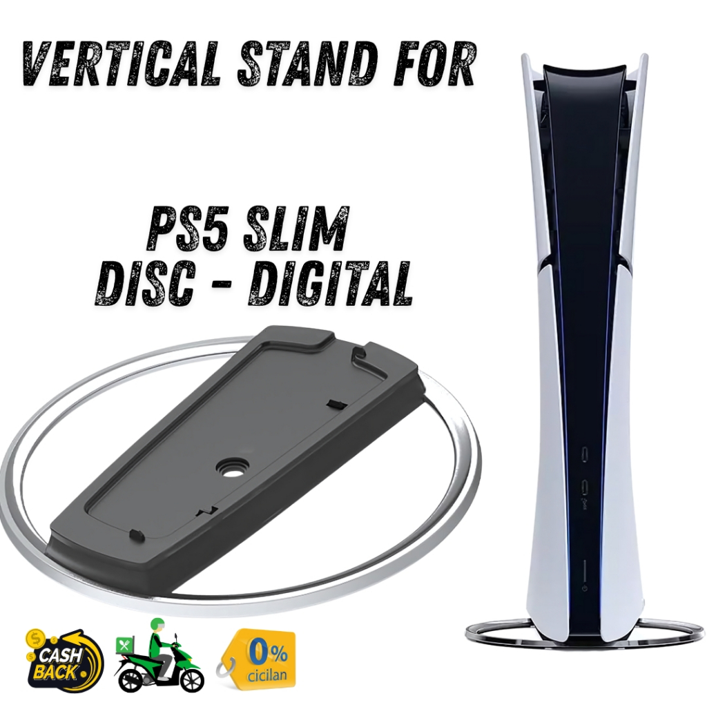 Jual Vertical Stand for PS5 Console / Stand PS5 Disc Digital edition ...
