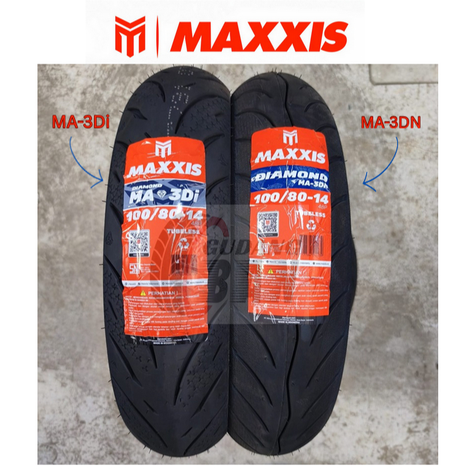 Jual (CEK VARIAN MA 3Di / 3DN ) 100 80 14 atau paketan MAXXIS DIAMOND ...