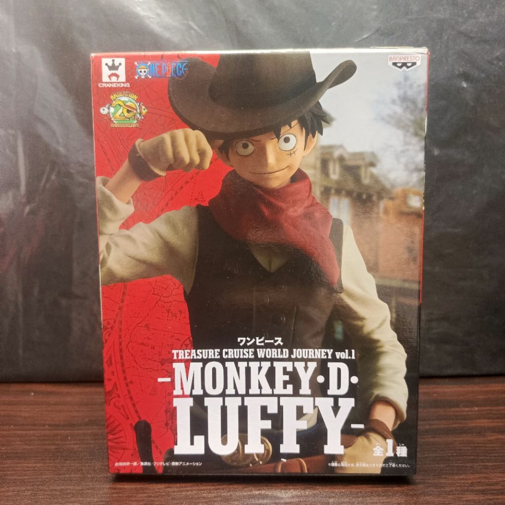 Jual One Piece Figure Banpresto Original Monkey D Luffy Cowboy Ver ...