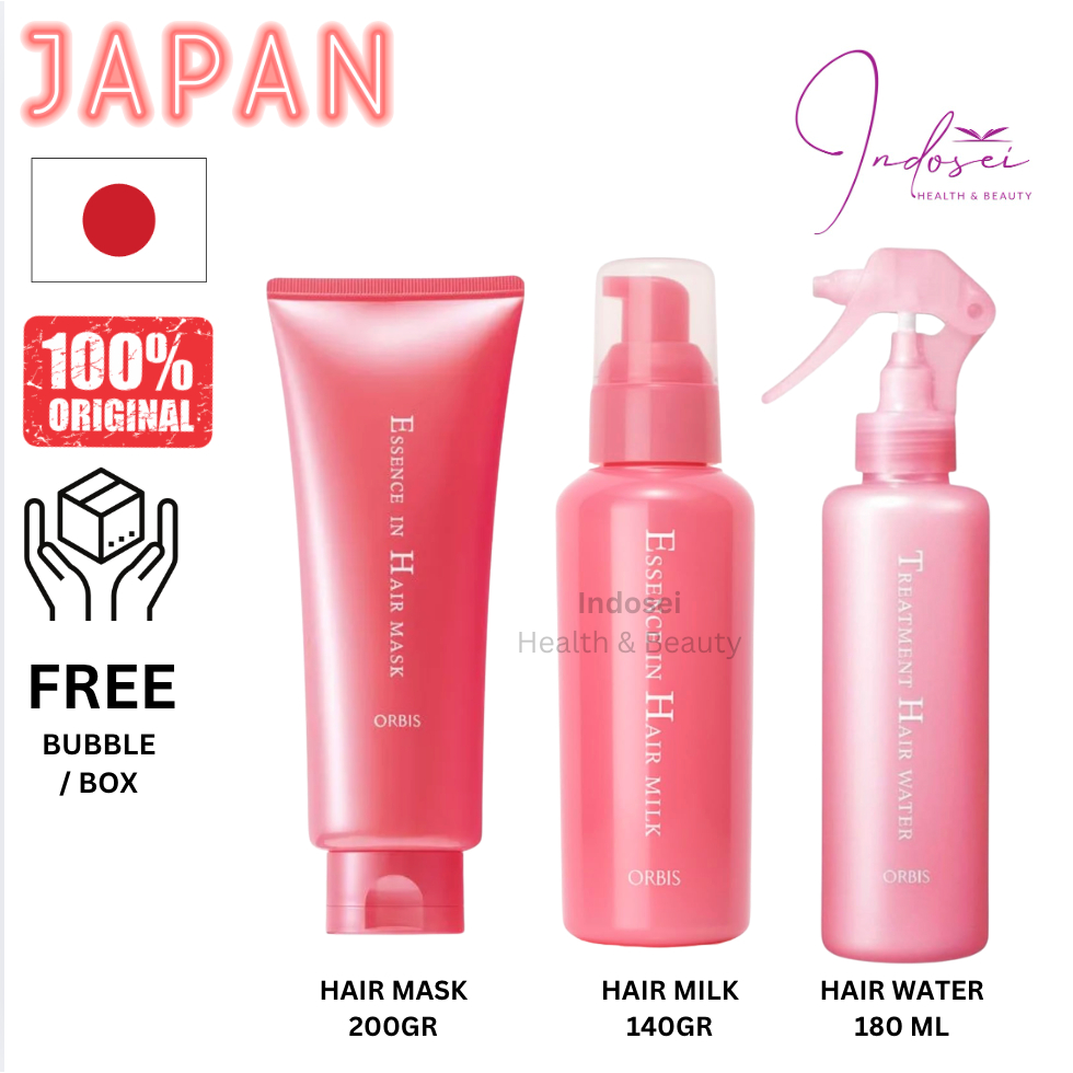 Jual Orbis Hair Essence Milk | Orbis Hair Mask | Orbis Hair Water ...
