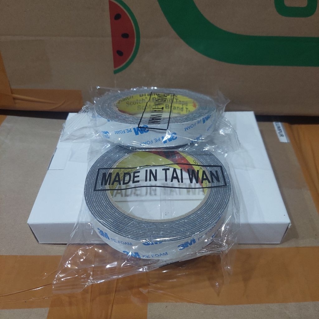 Jual DOUBLE TAPE 3M PUTIH SUPER LENGKET | Shopee Indonesia