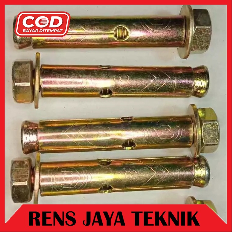 Jual DINABOLT MERK W0W0 8x40, DYNABOLT-DINABOL, EXPANSION BOLT, ANCHOR ...