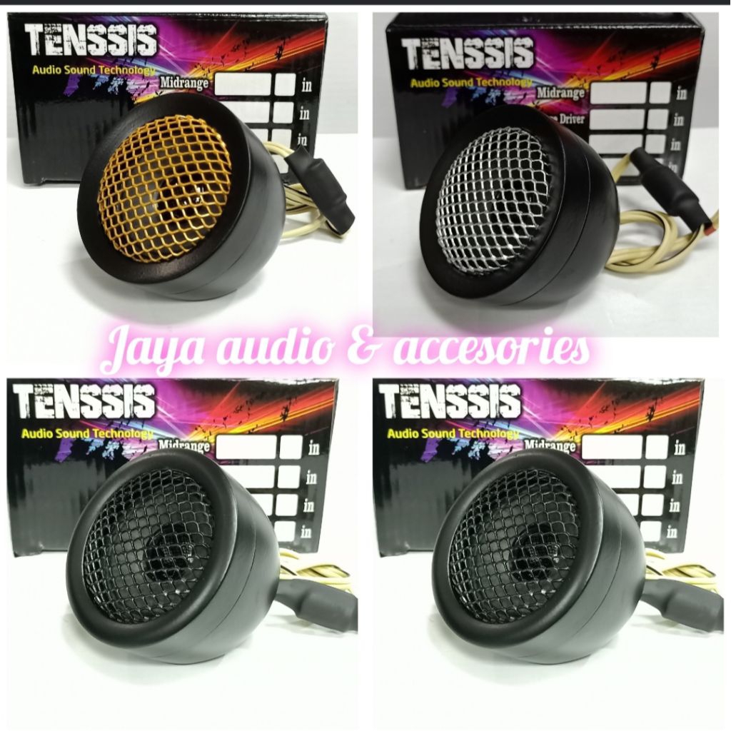 Jual Tweeter Fullrange 2inch TENSSIS 3Varian Pilihan Warna Grill ...
