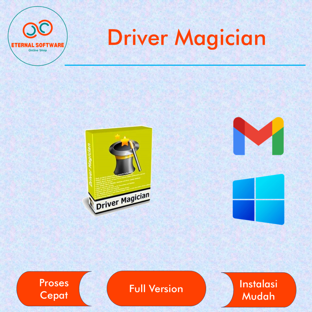Jual Driver Magician Full Version Software Backup, Restore, Update Driver Windows Full Lisensi ...