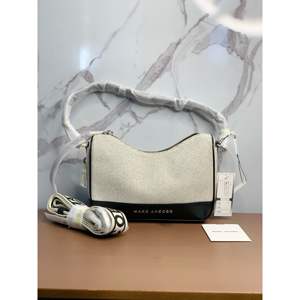Jual MJ drifter shoulder bag small beige multi ( canvas ) | Shopee ...