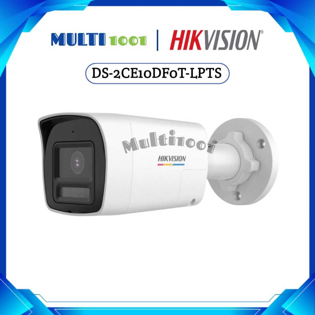 Jual HIKVISION DS-2CE10DF0T-LPTS 2MP Two Way Audio Fixed Mini Bullet ...