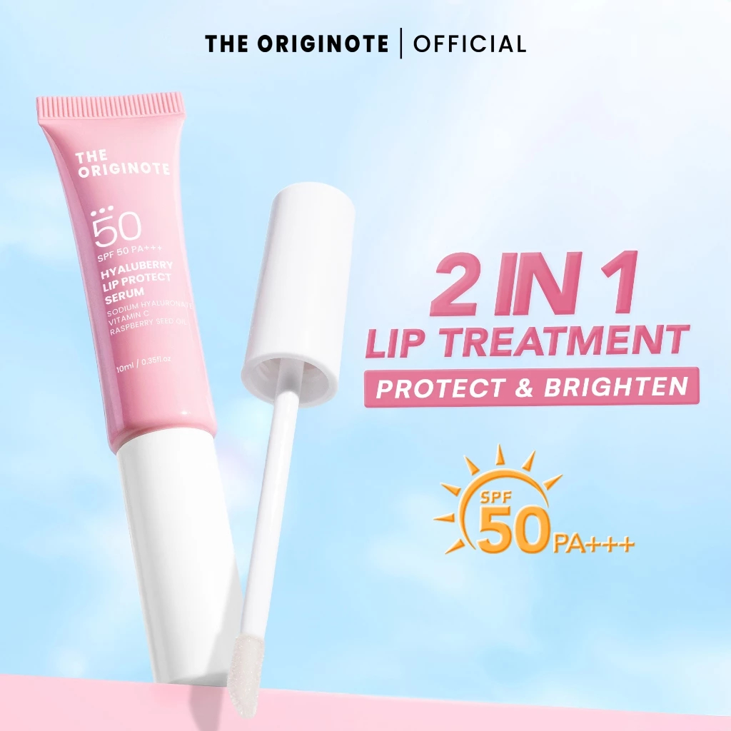 Jual The Originote Hyaluberry Lip Serum SPF 50 PA+++ Lip Treatment ...