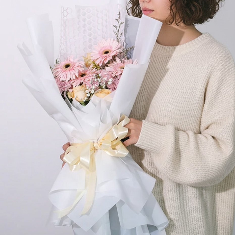 Jual Buket Bunga Wisuda Anniversary Fresh Flowers Bunga Asli dan Segar ...