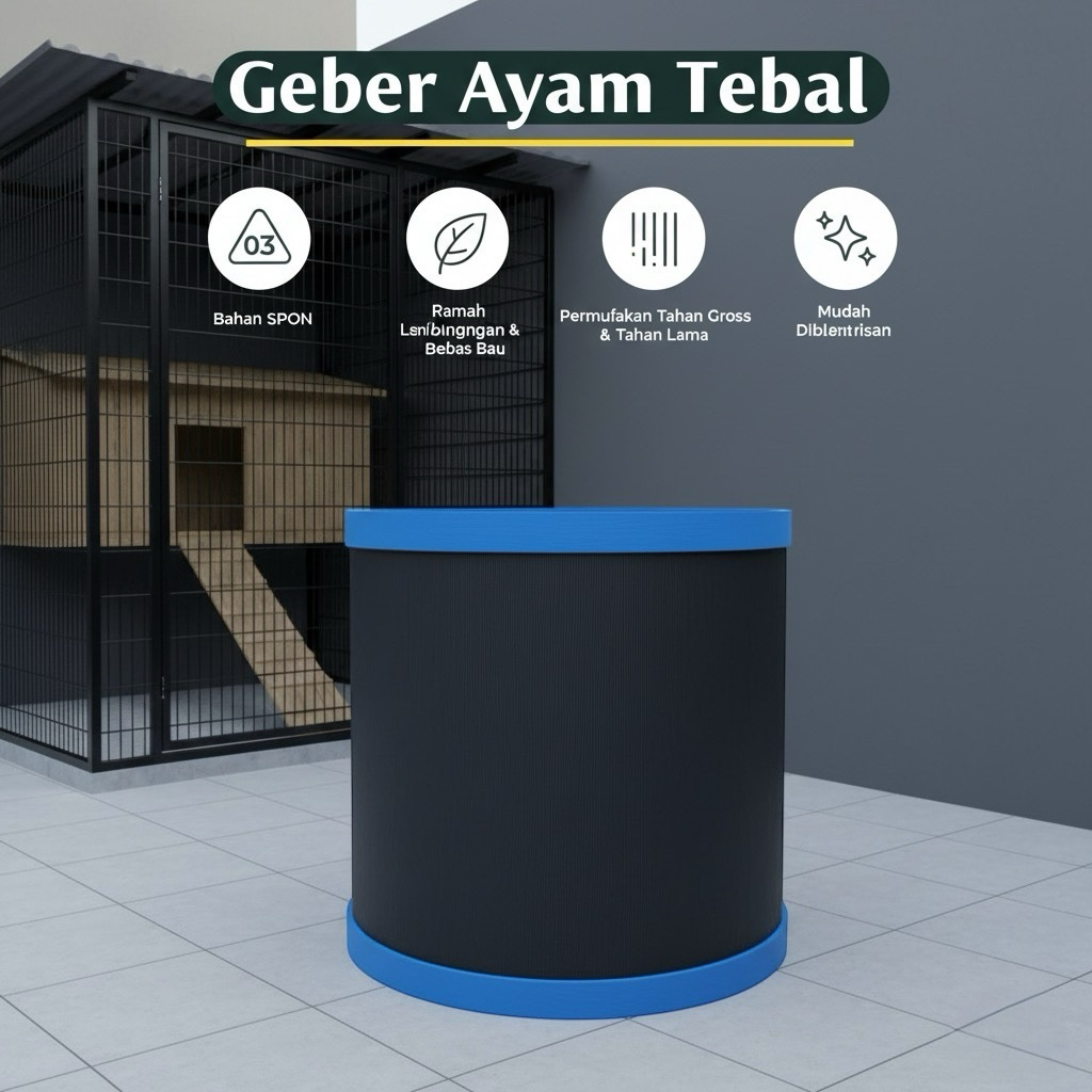 Jual Geber loncat/ring arena latihan fisik ayam Diameter 77cm x tinggi ...