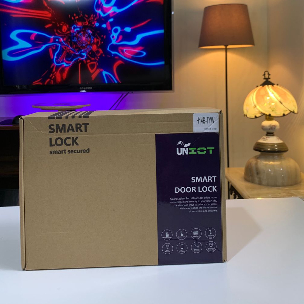 Jual Smart Door Lock Smart Secured UNIOT Untuk Pintu Rumah, Apartemen, Kos, Kantor, Pintu ...