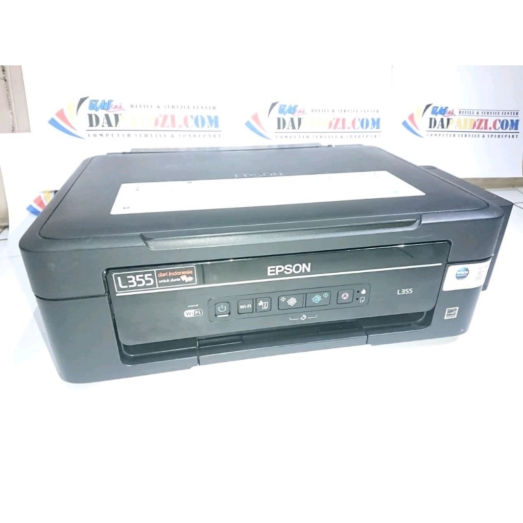 Jual Printer Epson L355 wifi printer bekas rasa baru | Shopee Indonesia