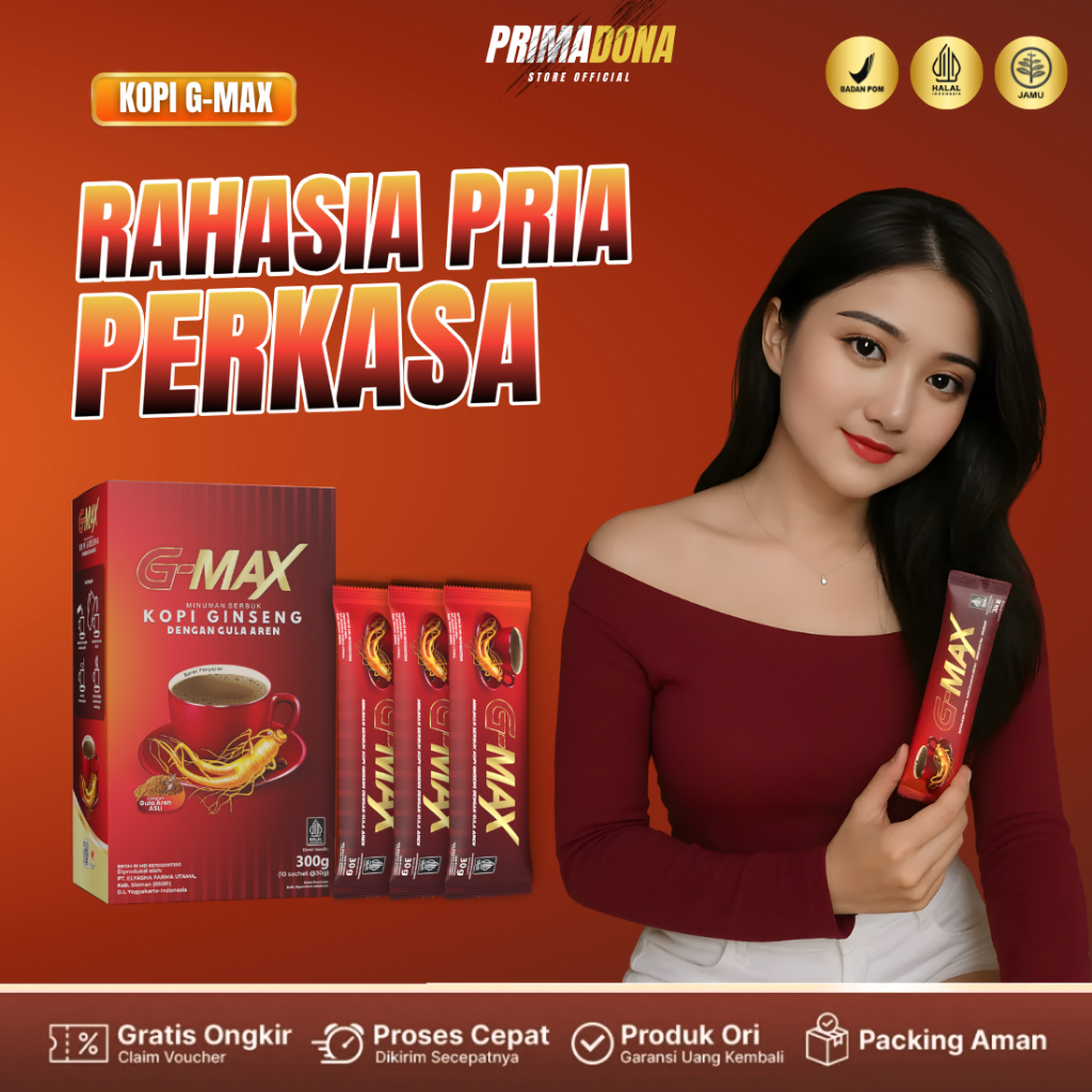 Jual KOPI GMAX- Kopi Stamina Pria Dewasa Kuat Tahan Lama Ekstrak ...