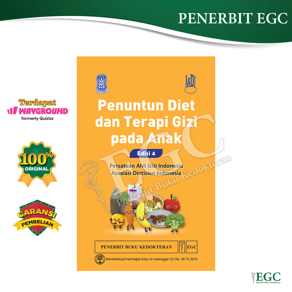 Jual EGC Penuntun Diet & Terapi Gizi pada Anak E/4 | Shopee Indonesia