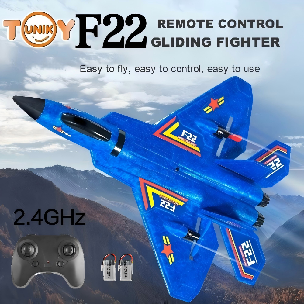 Jual Uniktoy Mainan Pesawat RC F22 Mainan Pesawat Remote Control ...