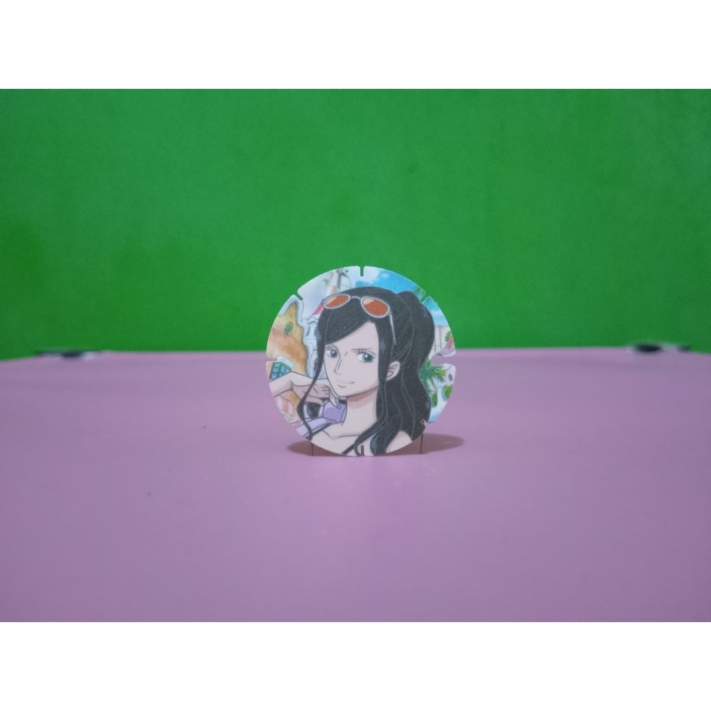 Jual Tazos / Tajos CHIKI BALLS CHIKI COINS x ONE PIECE - NICO ROBIN ...