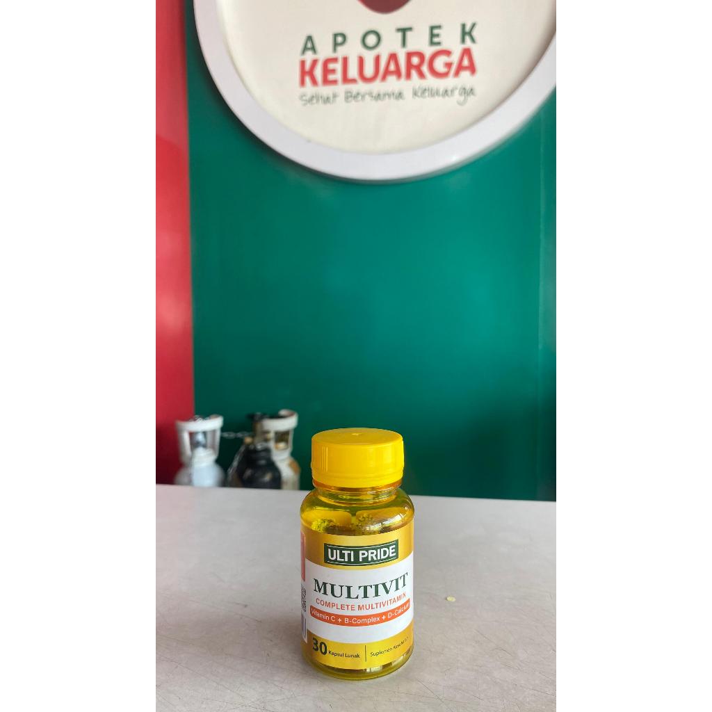 Jual ULTI PRIDE MULTIVIT COMPLETE MULTIVITAMIN ISI 30 KAPSUL | Shopee ...