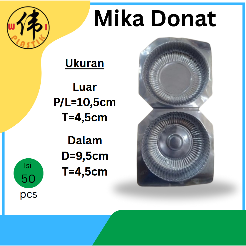 Jual Mika Donat / Tray Donat / Mika Roti / Mika Bulat | Shopee Indonesia
